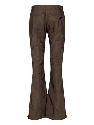 Miu Miu Technical Fabric Flared Pants