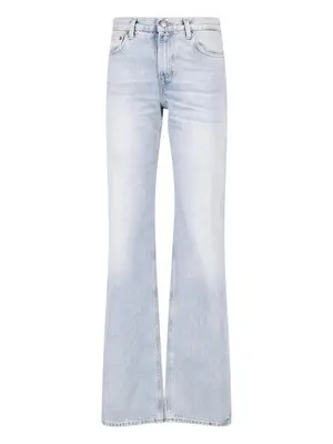 HAIKURE Straight Jeans "star" Light Blue