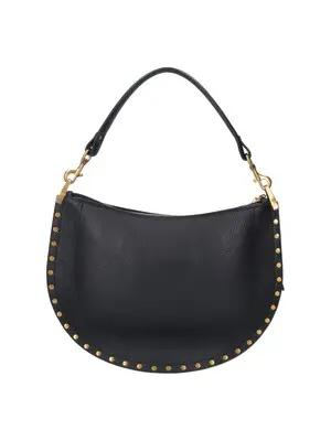 Isabel Marant Étoile Oskan Shoulder Bag With Stud Embellishments - Black