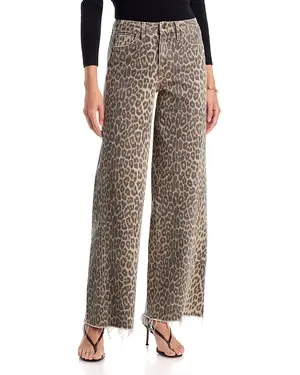 Aqua Vervet High Rise Jeans - Brown