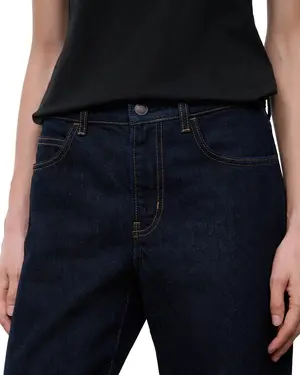 Staud Gus Mid Rise Relaxed Fit Jeans