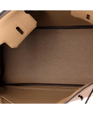Hermès Birkin 25 Togo Leather Satchel