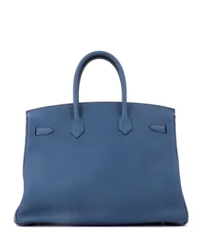 Hermès Birkin 35 Togo Leather Gold Hardware Satchel