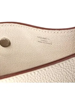 Hermès 21 Perspective Cavaliere Bag Togo And Vache Hunter - Neutral