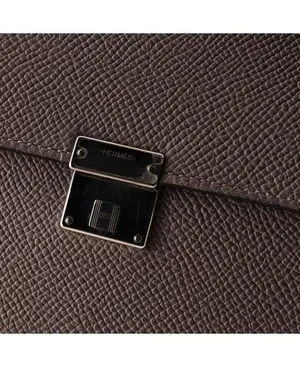 Hermès 16 Clic Wallet On Strap Epsom