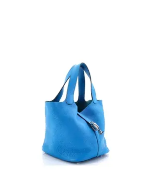 Hermès Mm Picotin Lock Bag Clemence