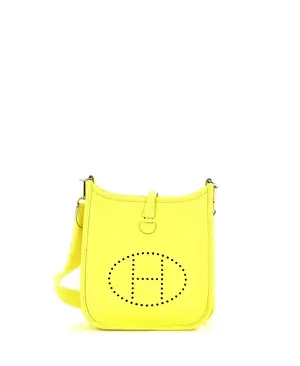 Hermès Tpm Evelyne Bag Gen Iii Clemence - Yellow