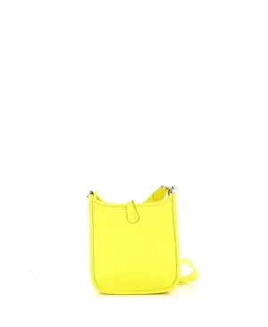 Hermès Tpm Evelyne Bag Gen Iii Clemence - Yellow