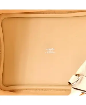 Hermès Pm Cargo Picotin Lock Bag Canvas And Swift