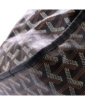 Goyard Saint Leger Briefcase Backpack Coated Canvas