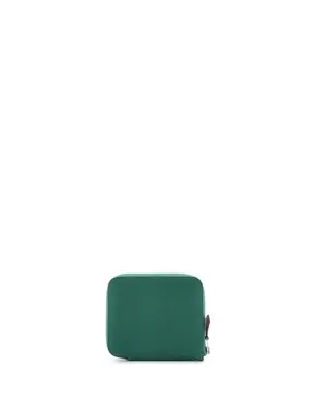 Hermès Compact Azap Zip Around Wallet Silk'in Epsom