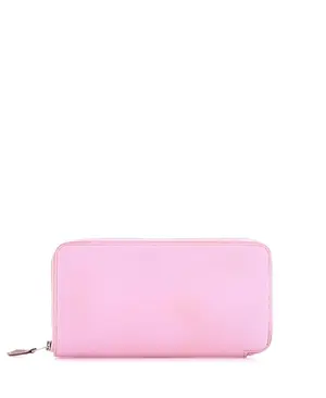 Hermès Long Azap Zip Around Wallet Silk'in Epsom - Pink