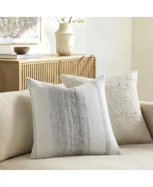 Livabliss Galey Alix Katalina Decorative Pillow, 20l X 20w - White/gray
