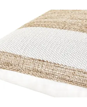 Livabliss X Galey Alix Katalina Decorative Pillow, 20l X 20w - White/tan