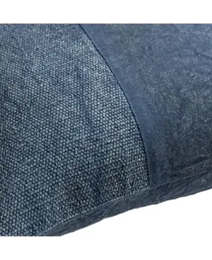Livabliss Washed Stripe Decorative Pillow, 18l X 18w