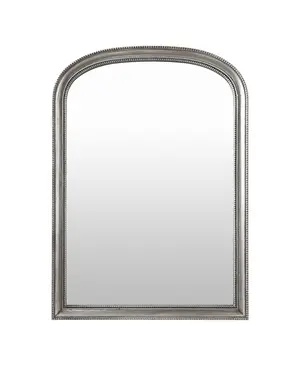 Livabliss Nalanda Mantel Mirror, 42h - Silver