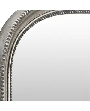 Livabliss Nalanda Mantel Mirror, 42h - Silver