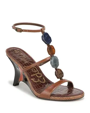 Sam Edelman Massey Embellished Wedge Sandals