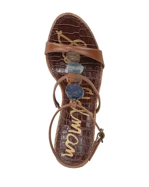 Sam Edelman Massey Embellished Wedge Sandals