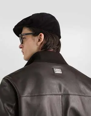Dolce & Gabbana Lambskin Bomber Jacket