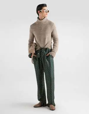 Dolce & Gabbana Knit Turtleneck With Sequins