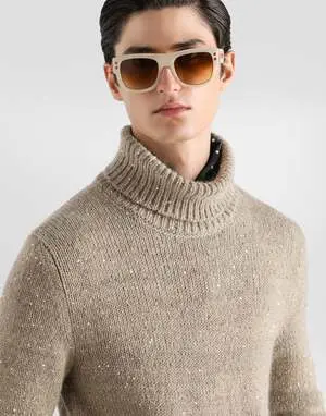 Dolce & Gabbana Knit Turtleneck With Sequins
