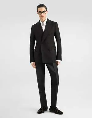 Dolce & Gabbana Sicilia Light Double-breasted Brocade Jacket