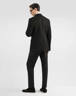Dolce & Gabbana Sicilia Light Double-breasted Brocade Jacket
