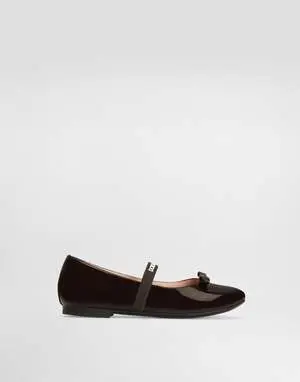 Dolce & Gabbana Patent Leather Ballet Flats