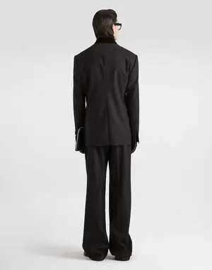 Dolce & Gabbana Pinstripe Wool Trousers