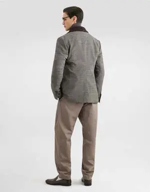 Dolce & Gabbana Portofino Single-breasted Jacket In Birdseye Wool