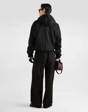 Dolce & Gabbana Virgin Wool Gabardine Trousers