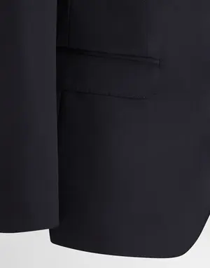Dolce & Gabbana Taormina Single-breasted Jacket In Technical Wool
