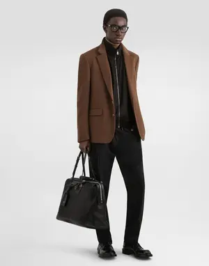 Dolce & Gabbana Nylon Zip-up Jacket