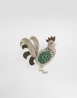 Dolce & Gabbana Rooster Brooch
