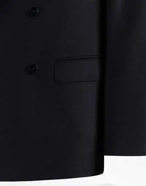 Dolce & Gabbana Martini Light Double-breasted Wool Jacket