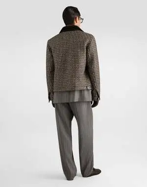 Dolce & Gabbana Palermo Single-breasted Pinstripe Wool Jacket