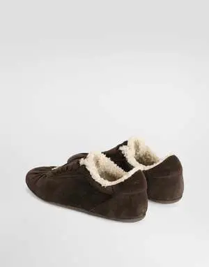 Dolce & Gabbana Ballet Suede Sneakers