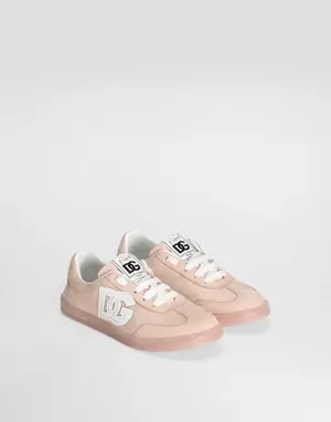 Dolce & Gabbana Nubuck And Mesh Sneakers