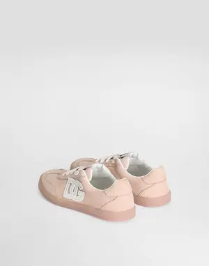 Dolce & Gabbana Nubuck And Mesh Sneakers