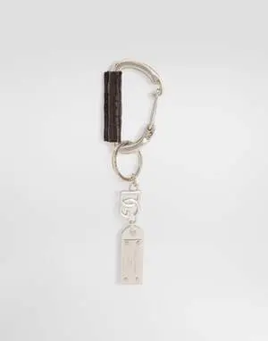 Dolce & Gabbana Caiman Keyring - Brown