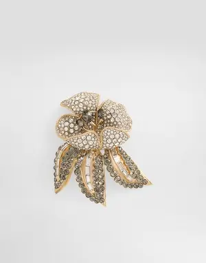 Dolce & Gabbana Flower Brooch - Gold