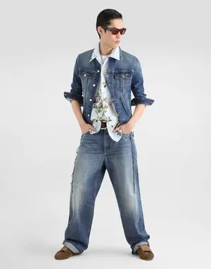 Dolce & Gabbana Rose-print Poplin Hawaii Shirt