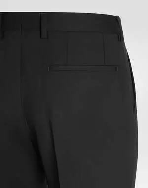 Dolce & Gabbana Wool Gabardine Trousers