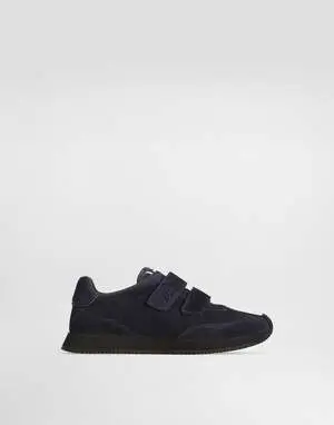 Dolce & Gabbana Dg Cushion Sneakers In Split Leather