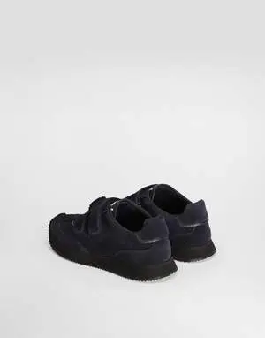 Dolce & Gabbana Dg Cushion Sneakers In Split Leather