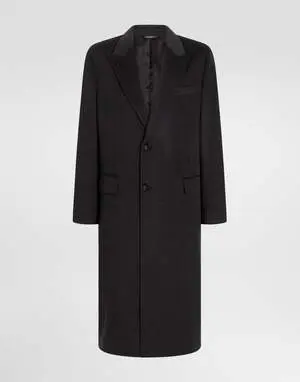 Dolce & Gabbana Single-breasted Wool Coat