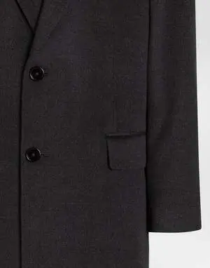 Dolce & Gabbana Single-breasted Wool Coat
