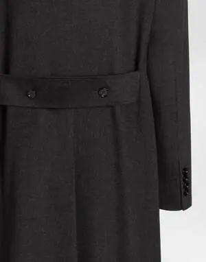 Dolce & Gabbana Single-breasted Wool Coat