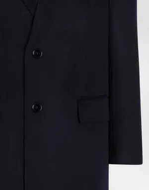 Dolce & Gabbana Single-breasted Wool Coat